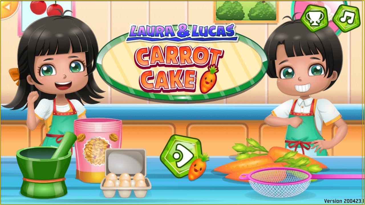 🥕🧁Laura and Lucas Carrot Cake | FRIV GAMES - YouTube