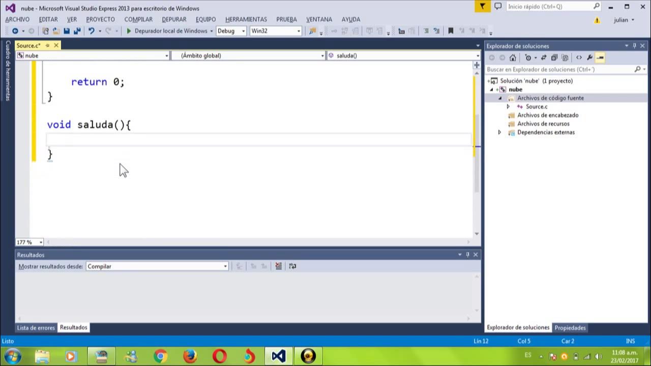 11 )Funciones en C (Void) - YouTube