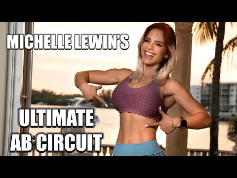 MICHELLE LEWIN: Ultimate Ab Circuit // Home Workouts with No Gym Equipment