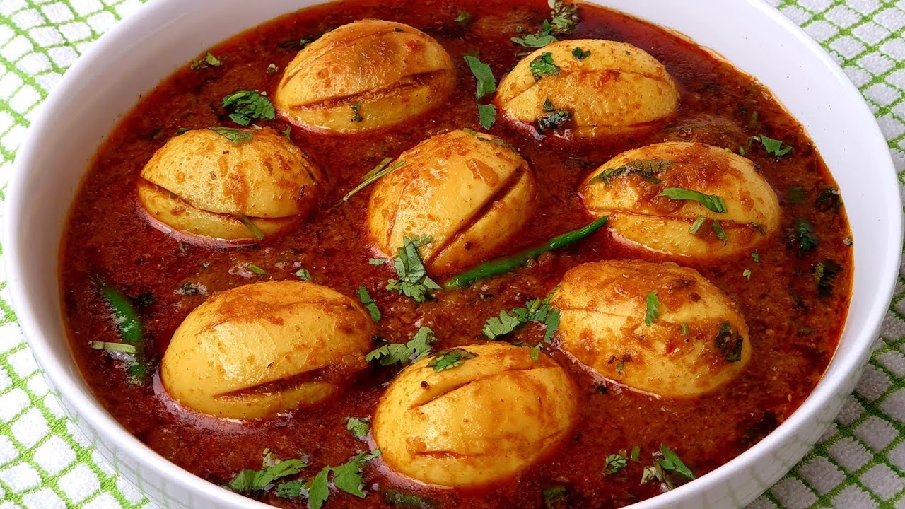 Anda Masala Curry | Egg Masala Curry | Anday ka salan Recipe - YouTube