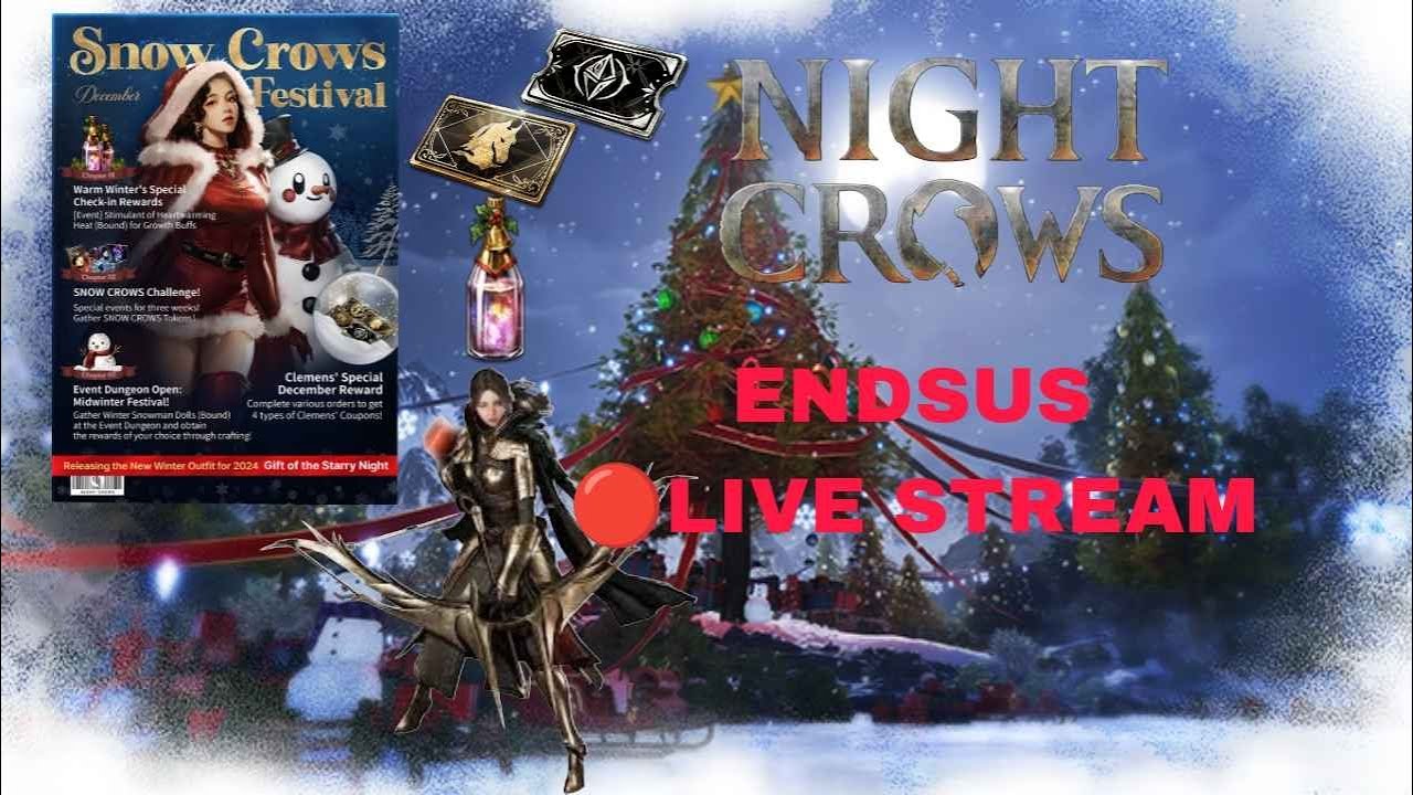🔴Night Crows Live: Pa Expire na Seeds mga Boss | New Map Karding ...
