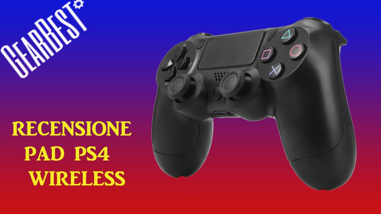 PS WIRELESS CONTROLLER - DUALSHOCK 4 COMPATIBILE CON PS4 - YouTube