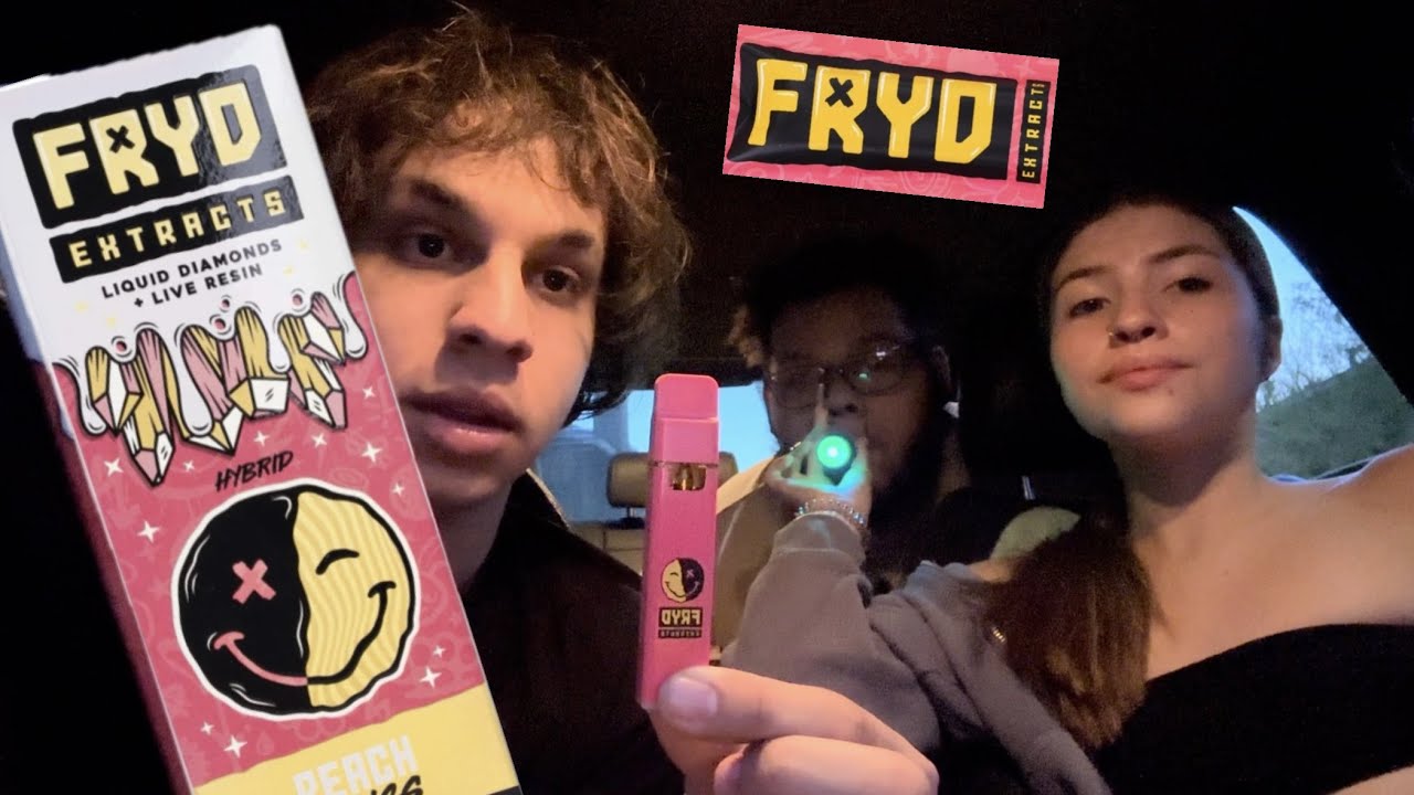 FRYD EXTRACTS PEACH RINGS REVIEW ft kev - YouTube
