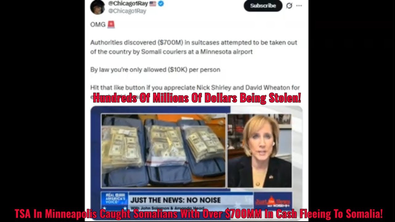 TSA In Minneapolis Caught Somalians With Over $700MM In Cash Fleeing To ...