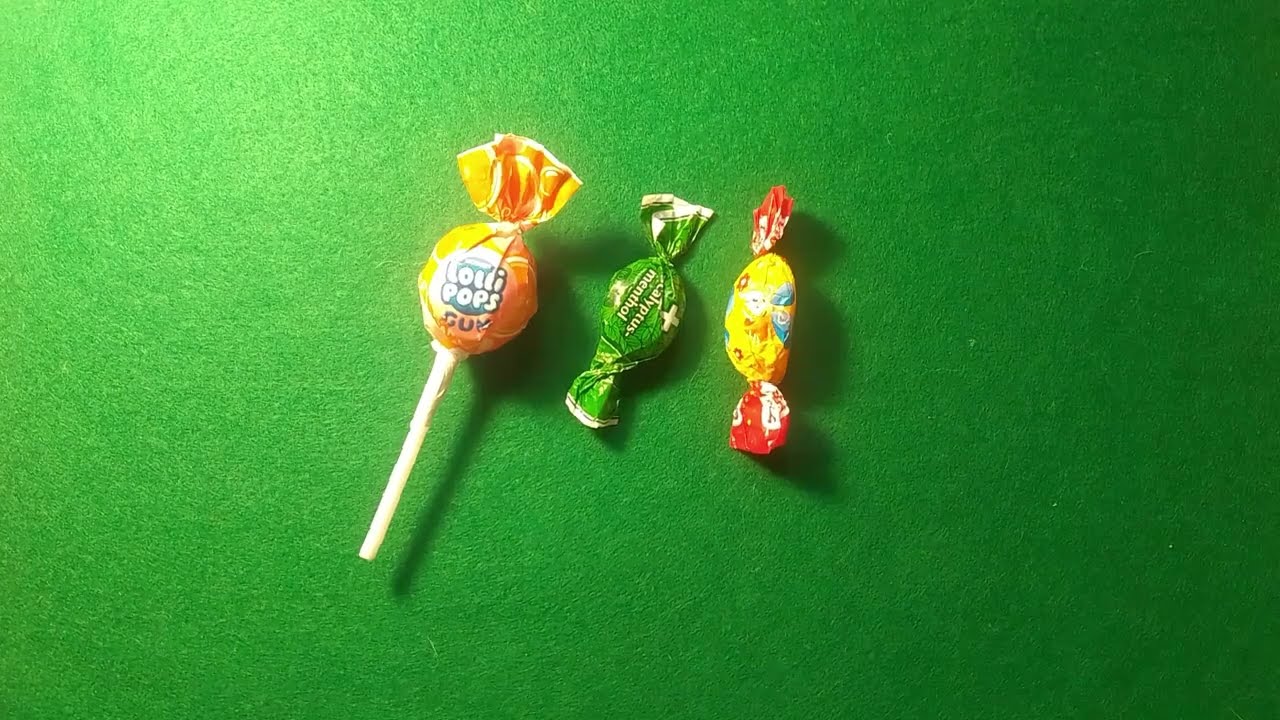 ASMR crinkling a Candy wrapping| Rustling with packets and wrappers ...