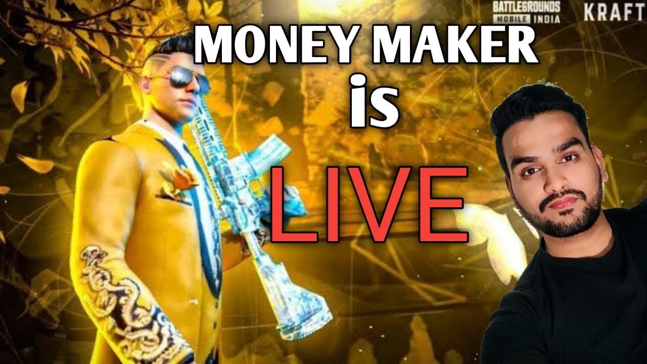 Money Maker is Live Bgmi Custom Free Entry Win Prize Money 💰💰💰💰🤑🤑 - YouTube