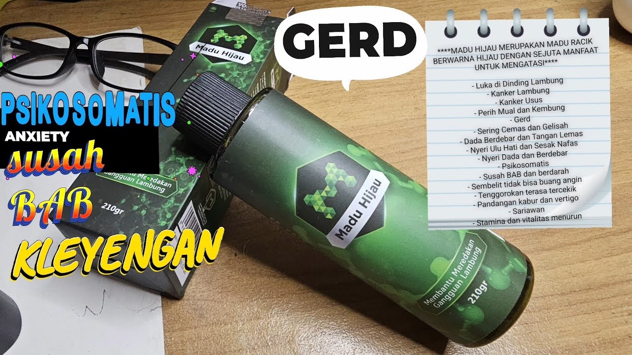Review Produk : Madu Hijau - Masalah GERD - YouTube