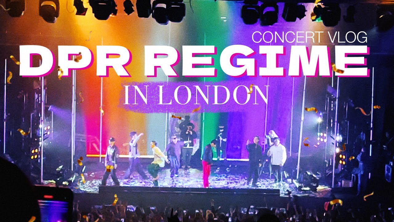 DPR Regime Tour in LONDON 14th Nov 2022 | CONCERT VLOG 🌈 - YouTube