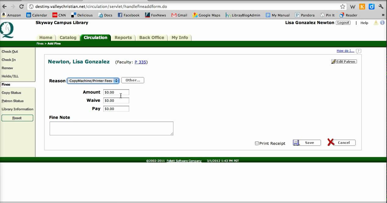 Adding and Paying Fees - YouTube