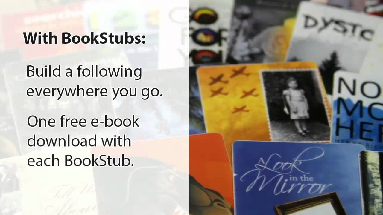 Author Solutions - Promote Your Book with BookStubs! - YouTube