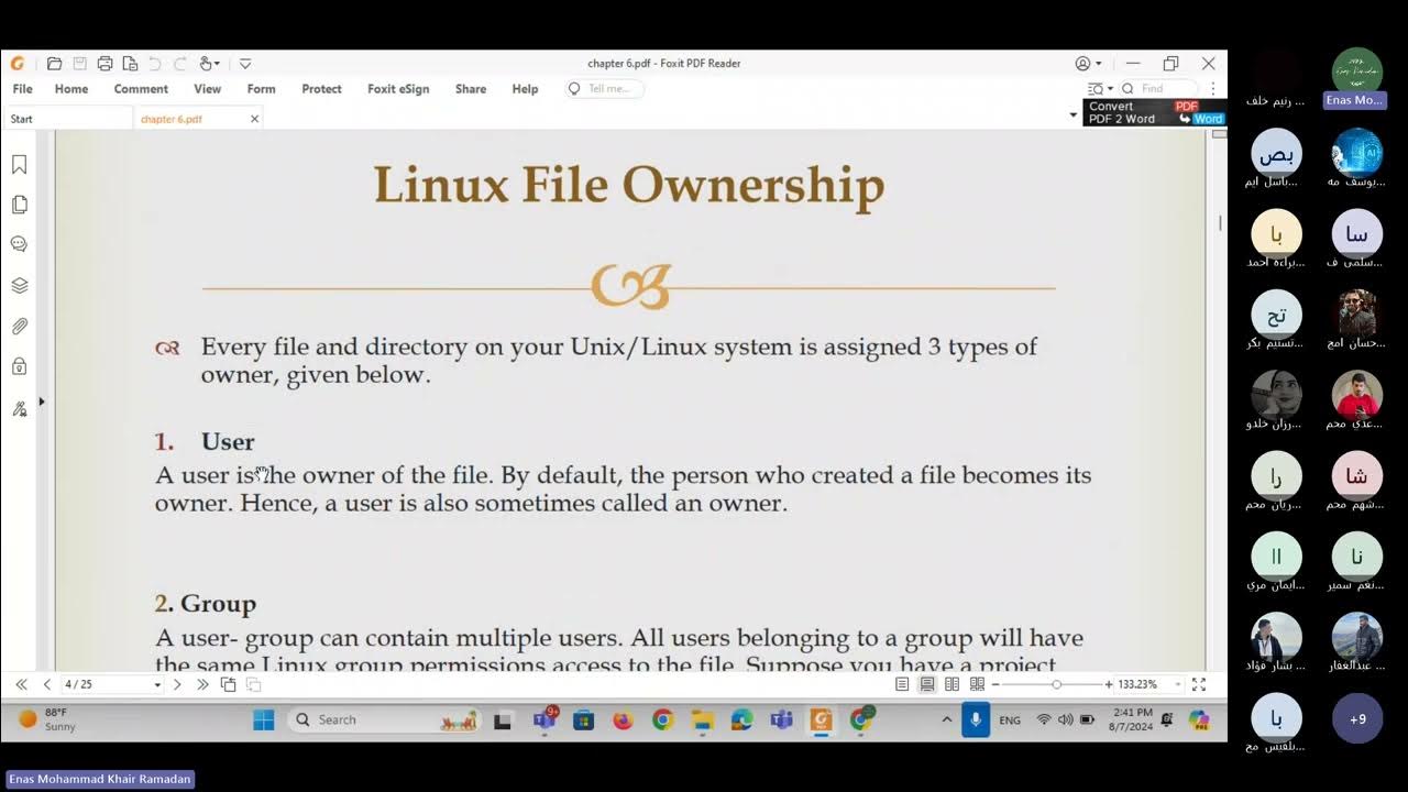 Linux - chapter 6 1 - YouTube