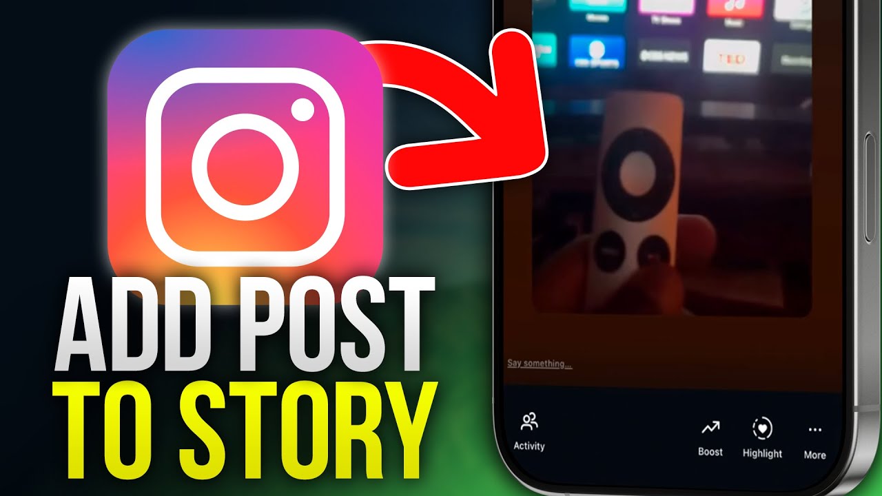 How To Add Post to Story on Instagram (2026 Updated Tutorial) - YouTube