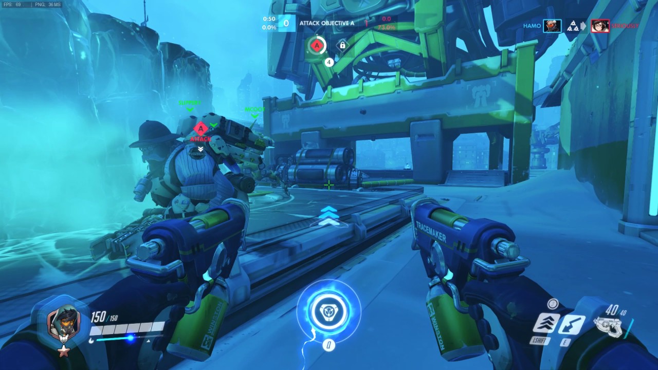 Overwatch blue screen of death - YouTube