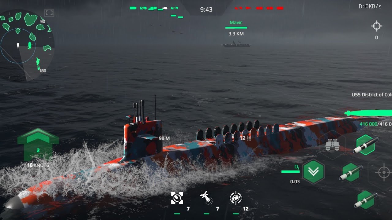 USS District of Columbia Submarine with Trident SLBM 🔱 - YouTube