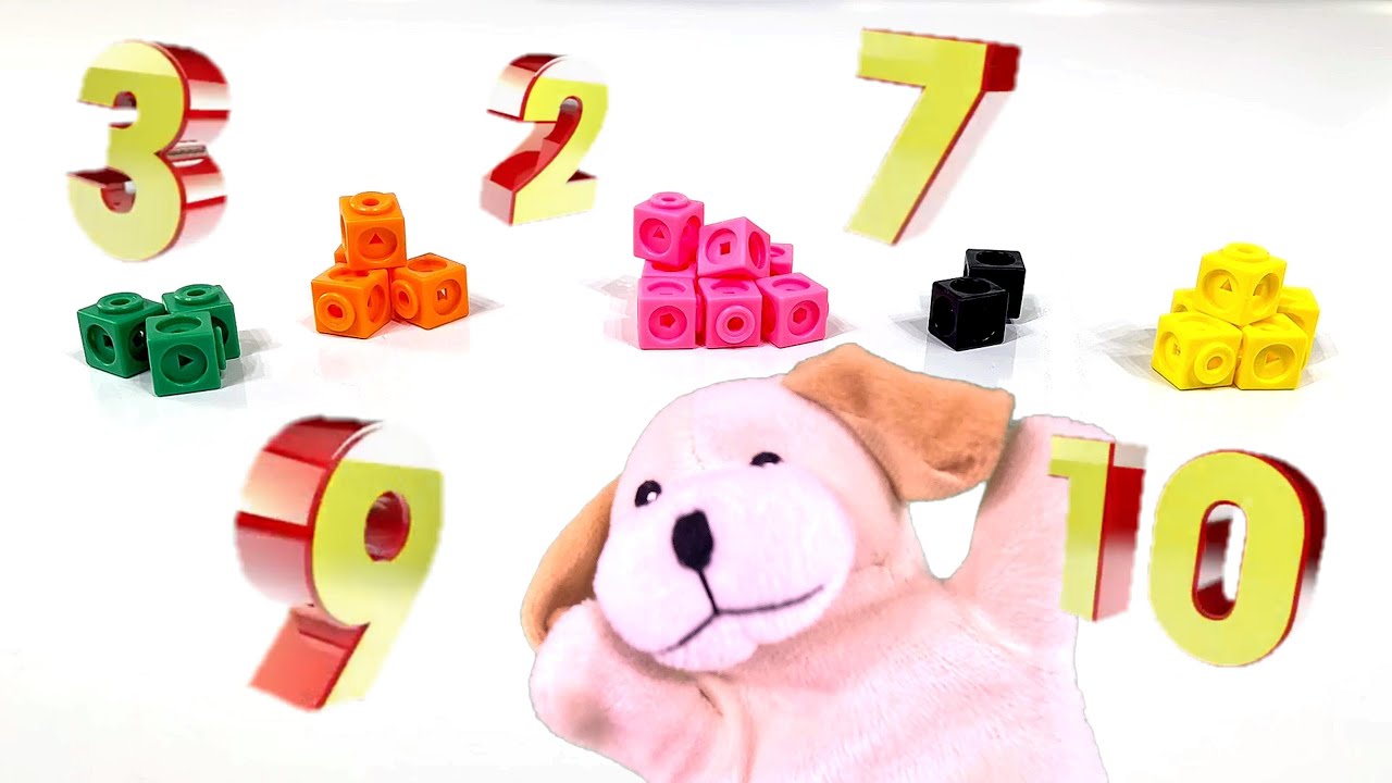 Number Piles! A New Counting Game with Excite Dog - YouTube