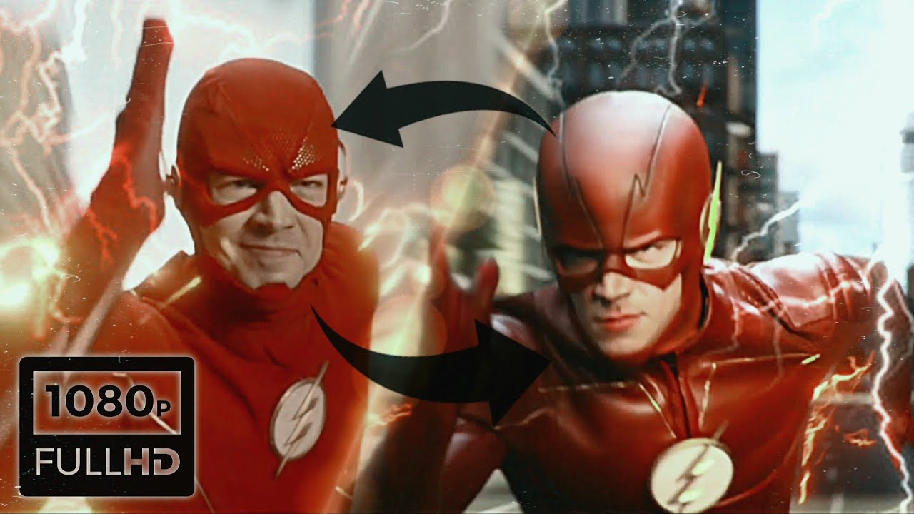 The Flash Season 9 | Barry's First & Last Running Scene [re-created ...