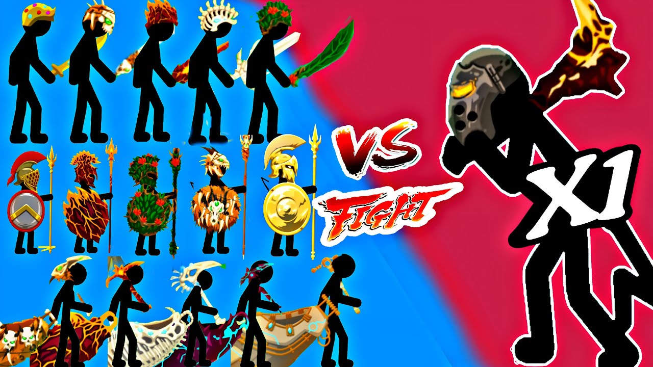 All Units Minen, separton, Kytchu, And Arteyos VS GRIFFON - stick war ...