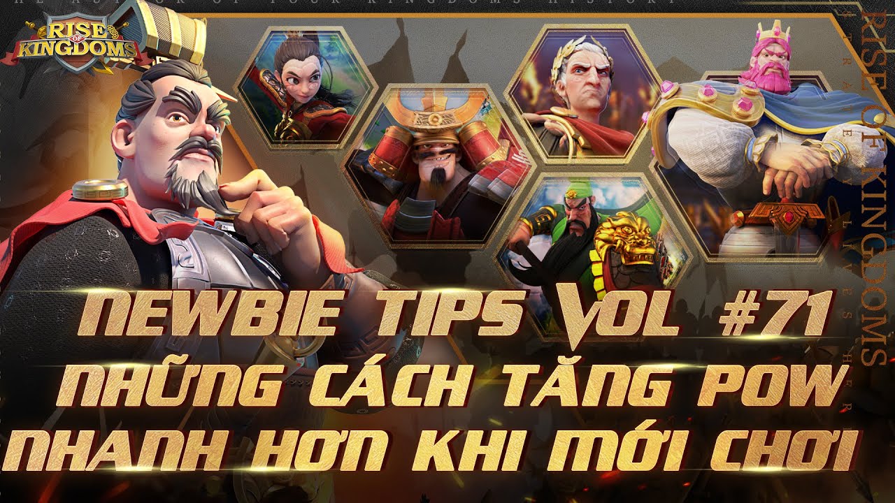 Rise of Kingdoms | Hướng Dẫn Mẹo Tăng Sức Mạnh Nhanh Hơn Khi Mới Chơi ...