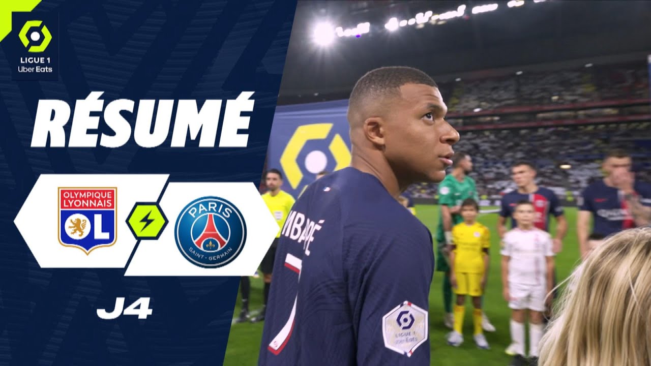 OLYMPIQUE LYONNAIS - PARIS SAINT-GERMAIN (1 - 4) - Résumé - (OL - PSG) / 2023-2024 - YouTube