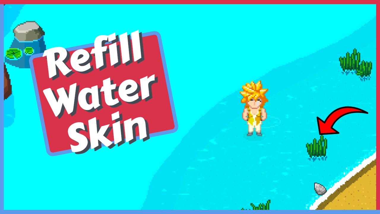 How to Fill Water Skin in Roots of Pacha - YouTube