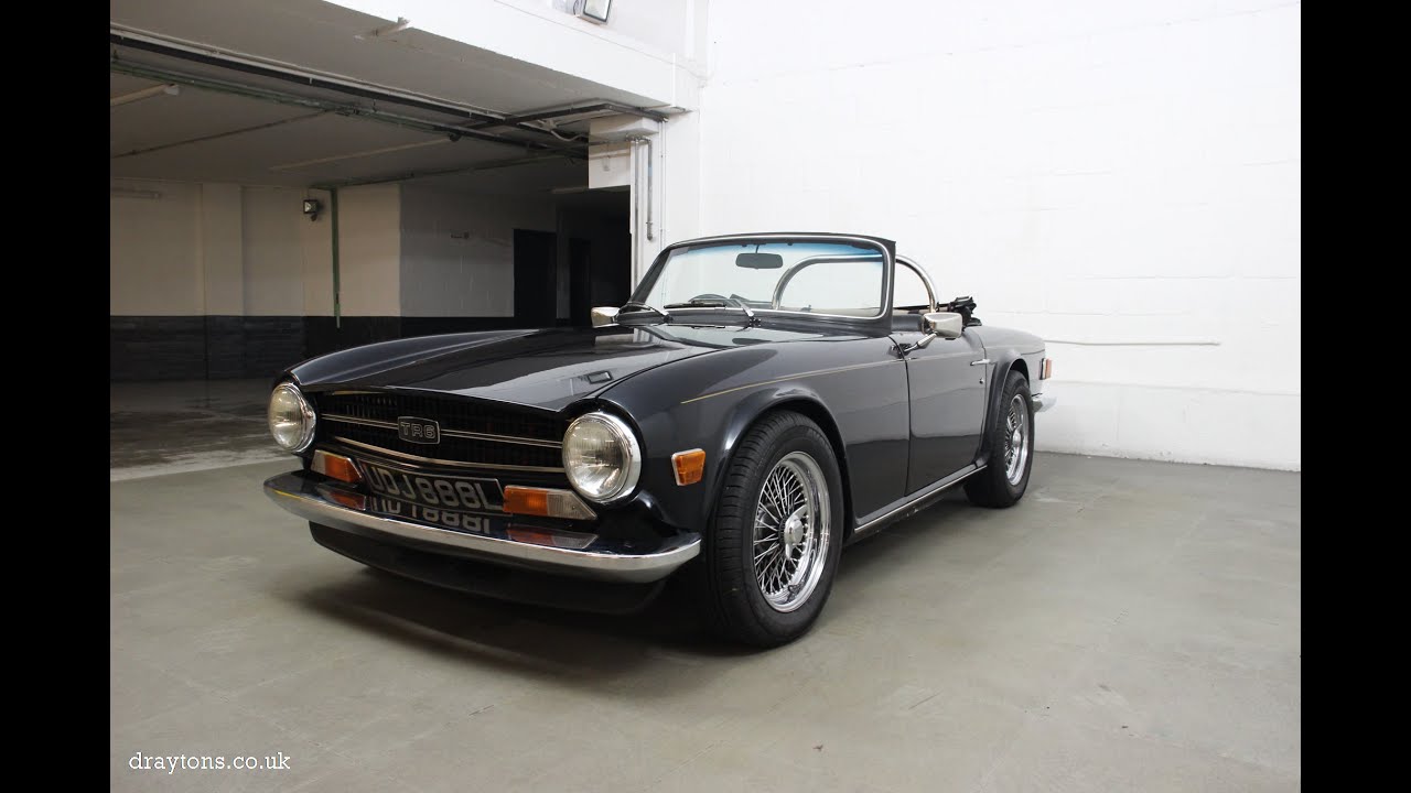 Triumph TR6 overdrive - YouTube