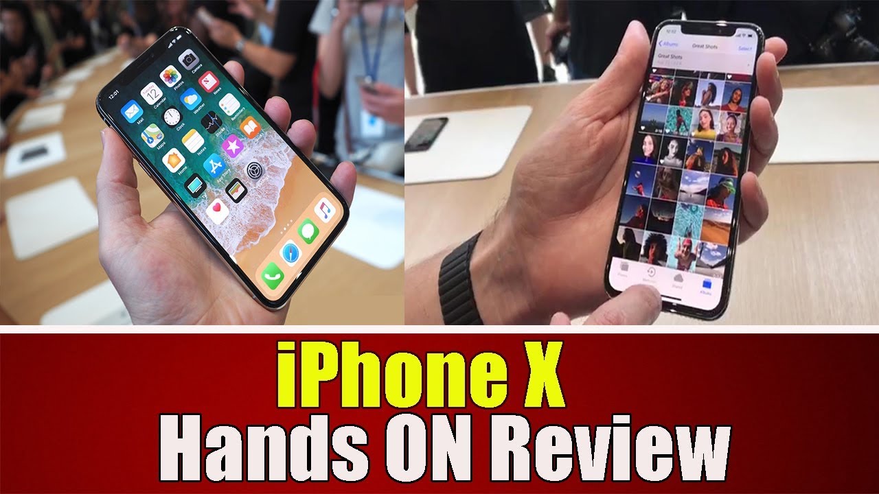iPhone X Hands ON Review! Introducing iPhone X - YouTube