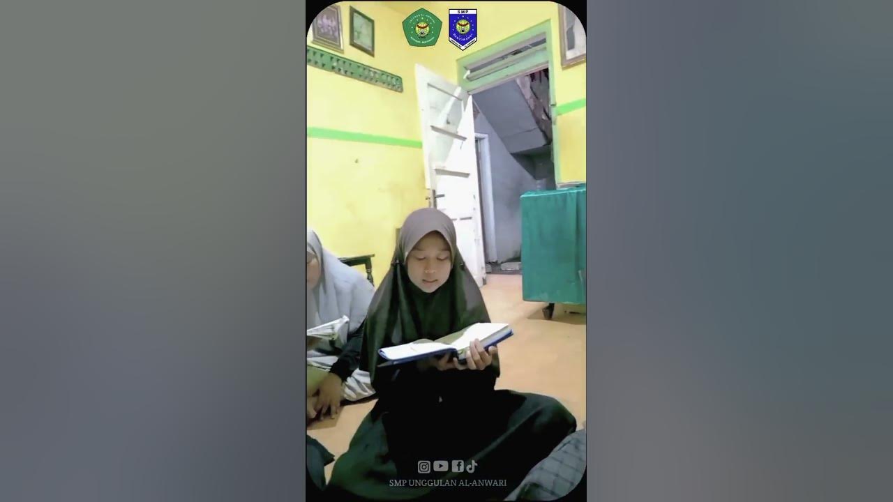 Tadarus Al Qur'an Santri Putri SMP Unggulan Al Anwari - YouTube