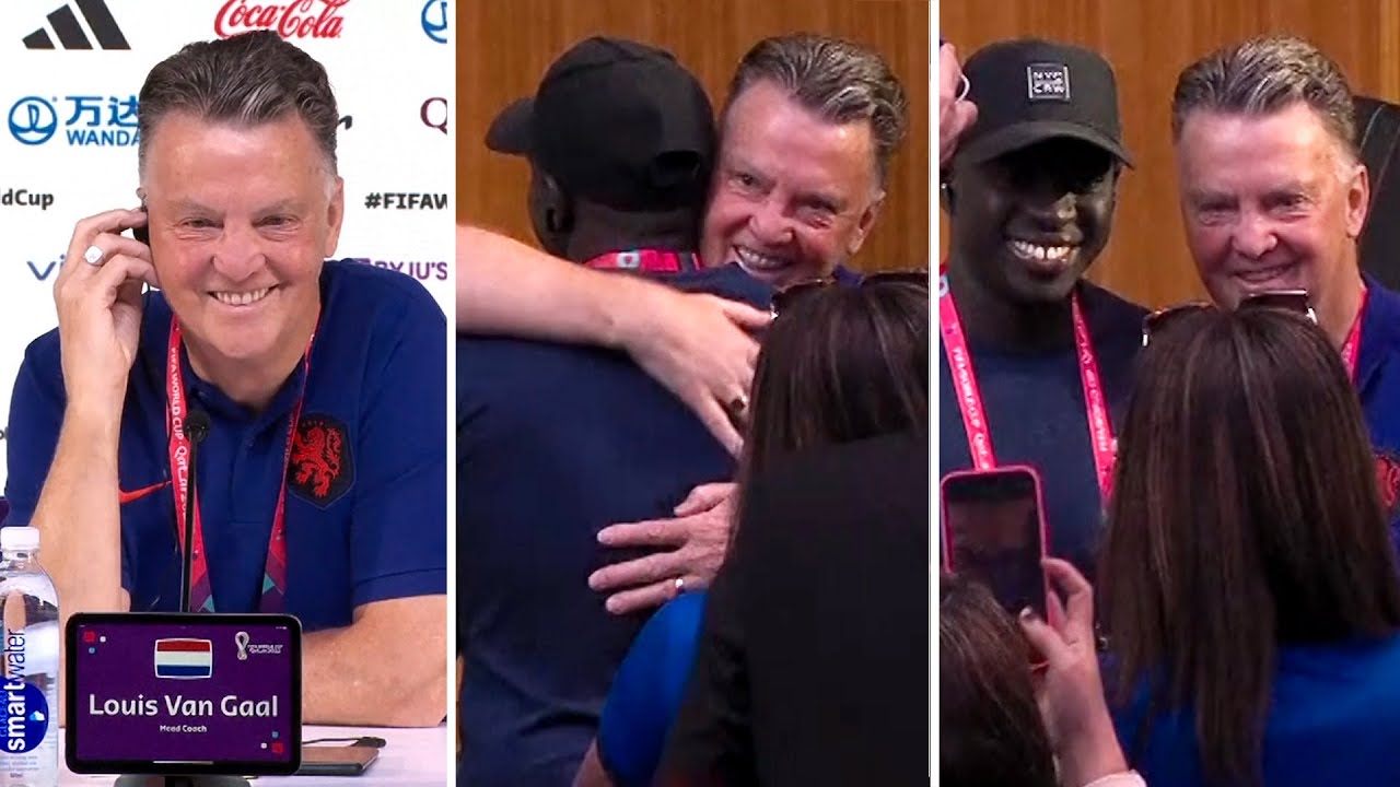 'I'll give you a big fat hug!' | Louis van Gaal to journalist that told ...
