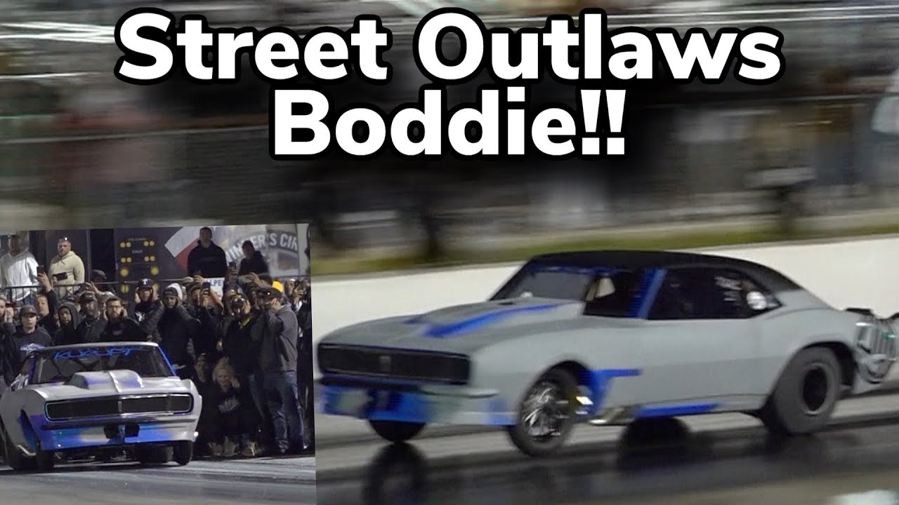 STREET OUTLAWS BODDIE AT MARCH MANIA 4 TALKS AFTER HIS BACK INJURY ...