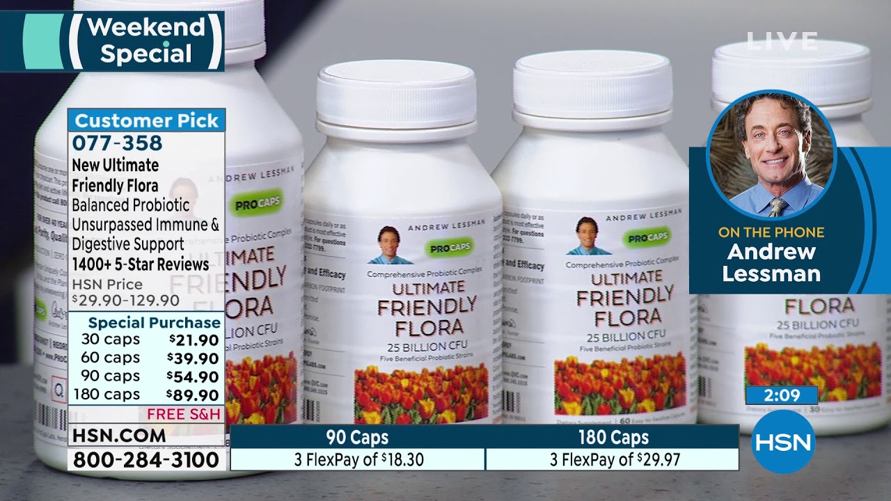 Ultimate Friendly Flora 30 Capsules - YouTube