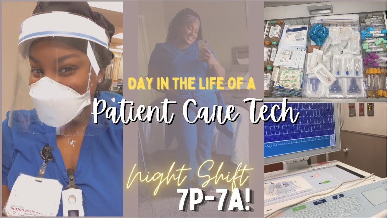 Day In The Life of a Patient Care Technician [PCT] || Emergency ...
