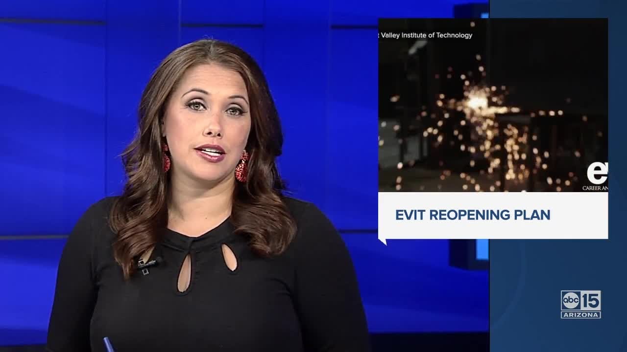 EVIT reopening plans, includes all in-person classes - YouTube