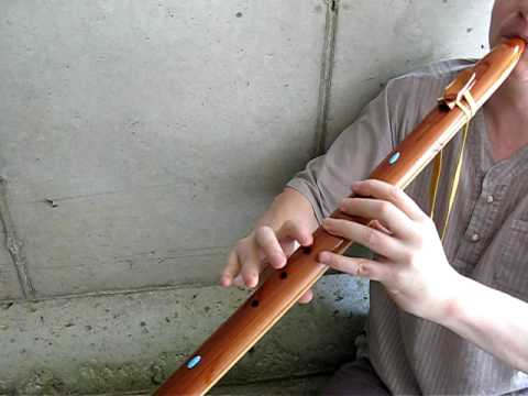 D-Day Flute Outing - Laughing Crow Eastern Aromatic Low C Flute - YouTube