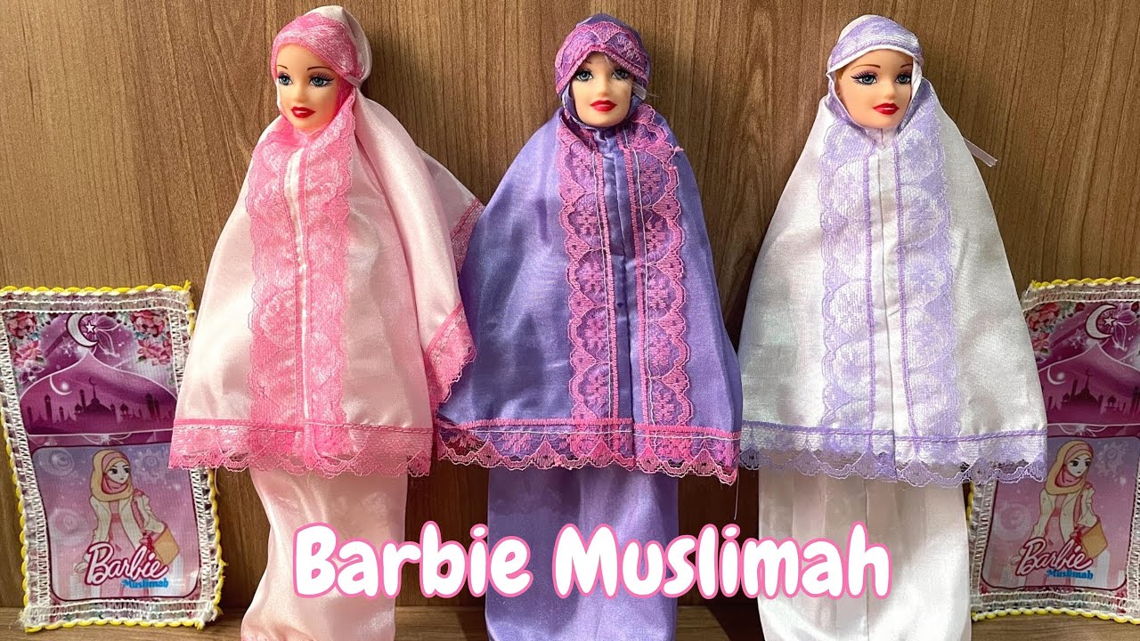 ADA BARBIE MENGGUNAKAN MUKENA !!! UNBOXING DAN REVIEW MAINAN BARBIE ...