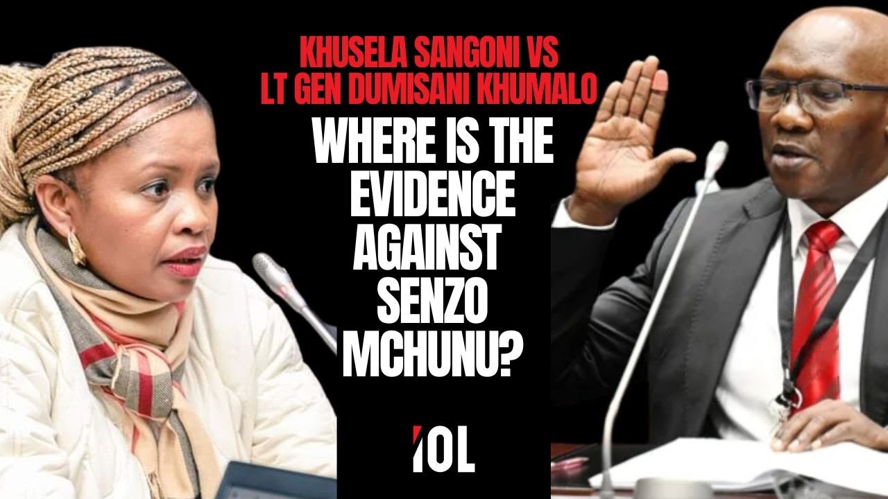 ANC MP Khusela Sangoni vs Lt Gen Khumalo | Where is the evidence ...
