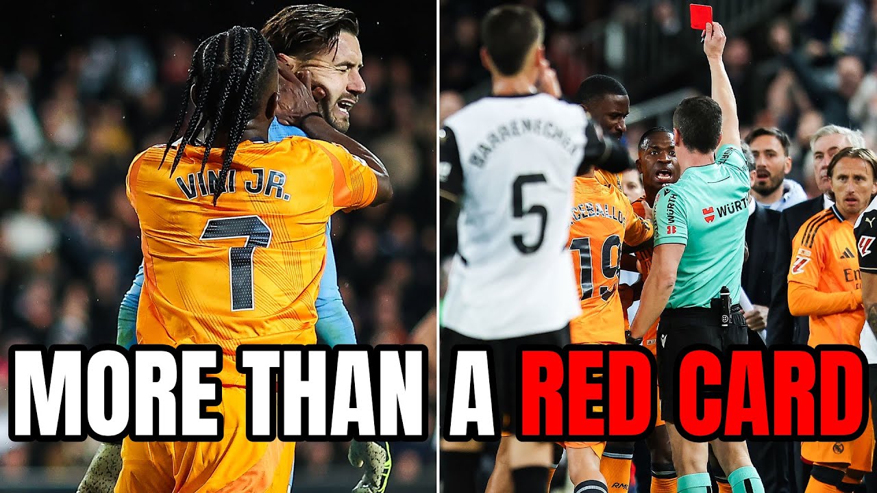 VINI JR. RED CARD IS FAR FROM OVER | Mahadoniii Talks Football ...