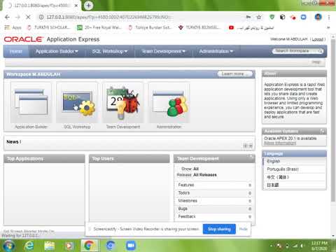 HOW TO DRAW TABLE AND INSERT DATA ON ORACLE 11G EXPRESS EDITION - YouTube