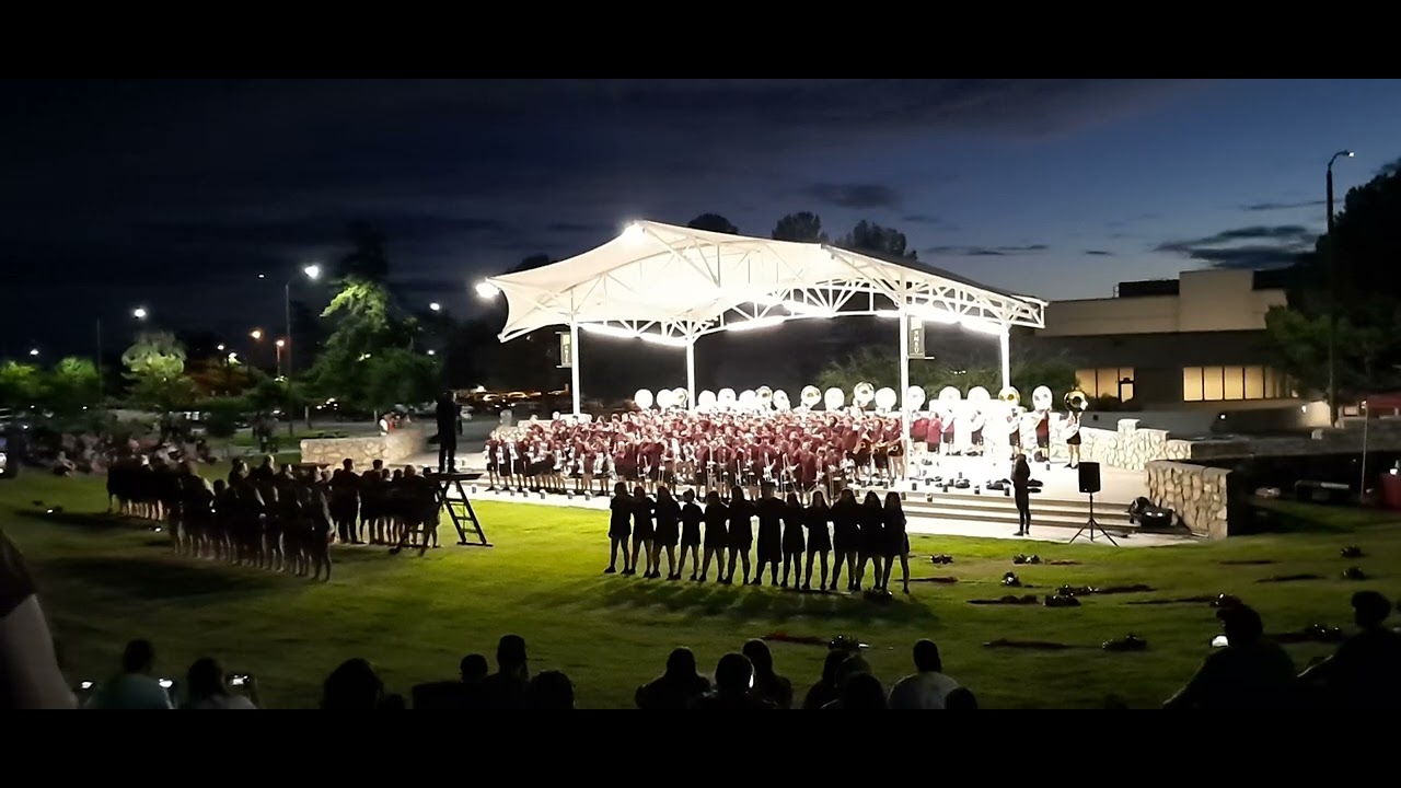NMSU Pride Band 2022 Concert on the green. "Salvation" Alma Mater - YouTube