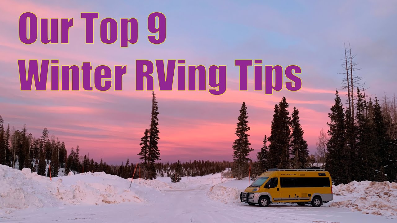 Don't Freeze!! Our Top 9 Winter RVing Tips - YouTube