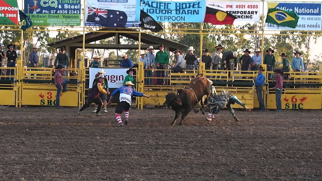 St Brendan's Interschool Rodeo 2015 Aaron Kleier SBC Junior Bull Uptown ...
