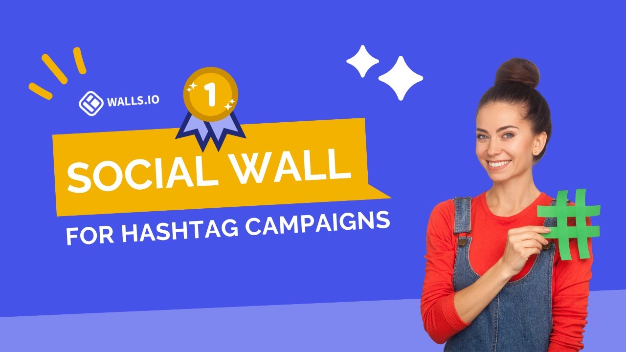 Elevate Your Hashtag Campaigns with a Dynamic Social Wall - YouTube