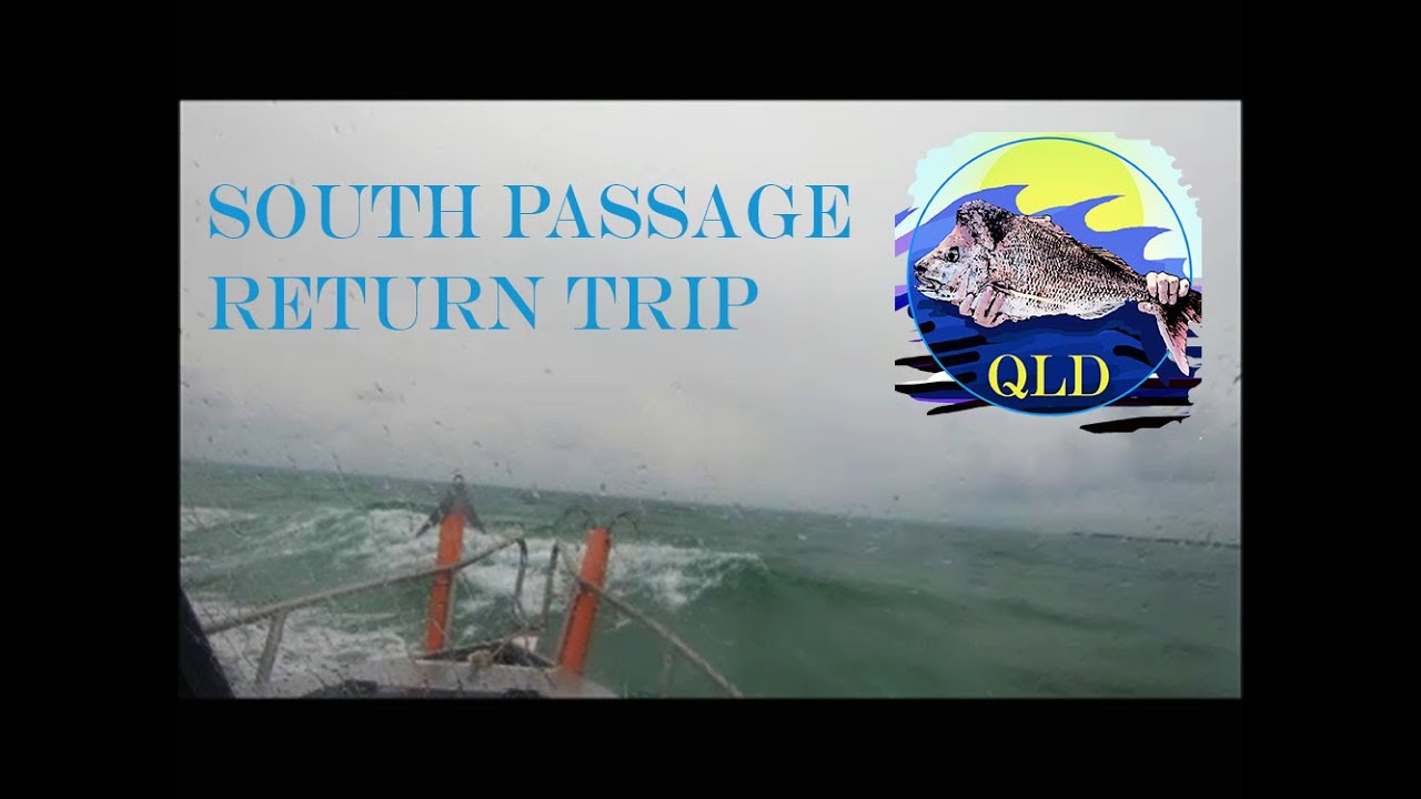South Passage Bar Crossing Return Trip Offshore Brisbane Amity Point ...