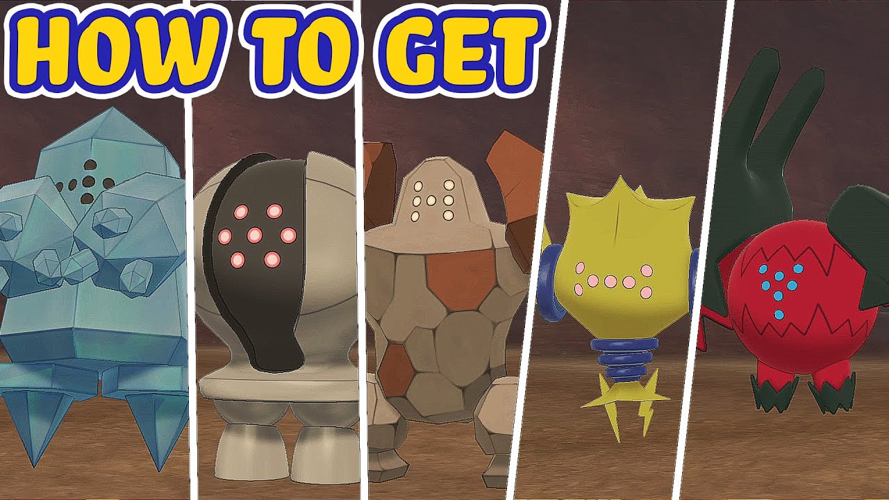 How to get all Regi Pokémon (Regieleki/Regidrago) in Pokémon Sword ...