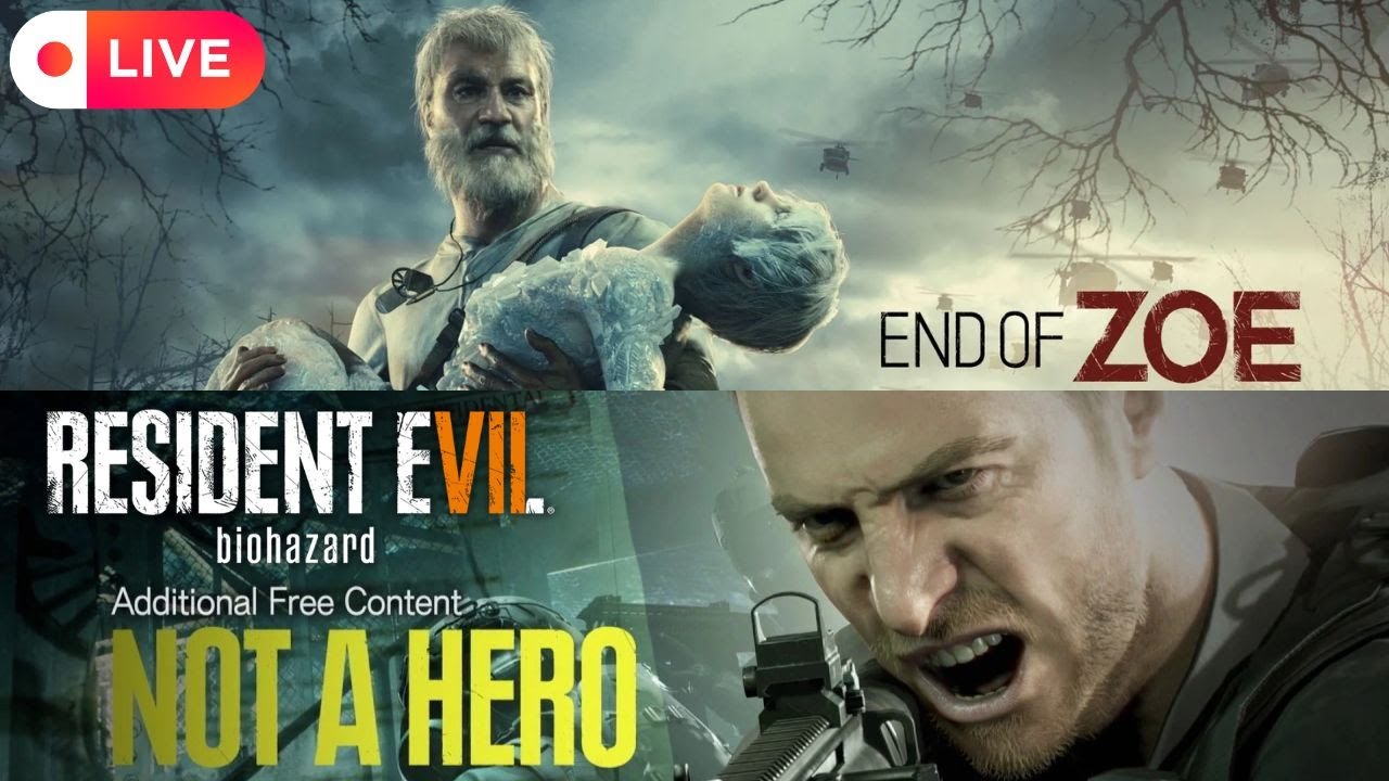 VEAMOS QUE TAL ESTÁN LOS DLCS!!! | RE7 (END OF ZOE & NOT A HERO) - YouTube
