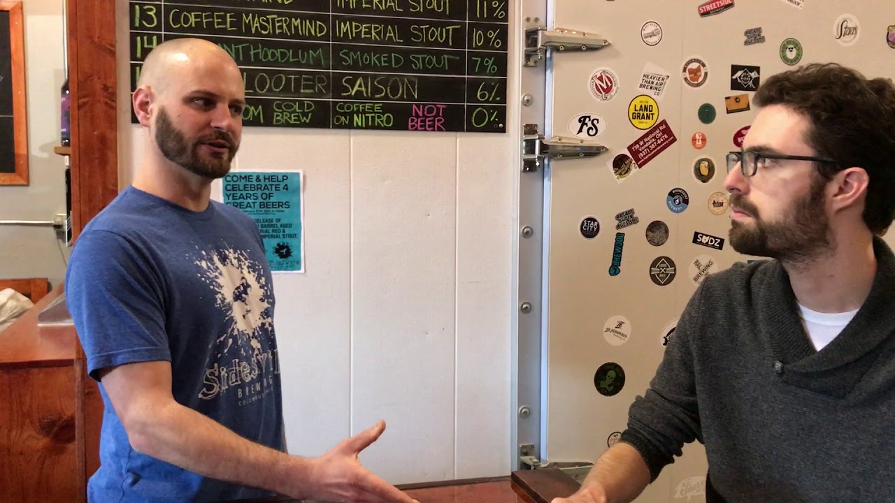 Sideswipe Brewing's Craig O'Herron describes kolsch beers - YouTube