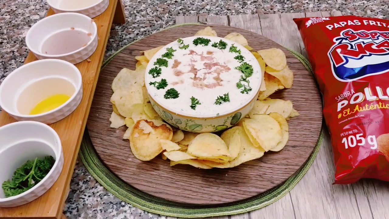 Papas Super Ricas de Pollo para Dipear - YouTube