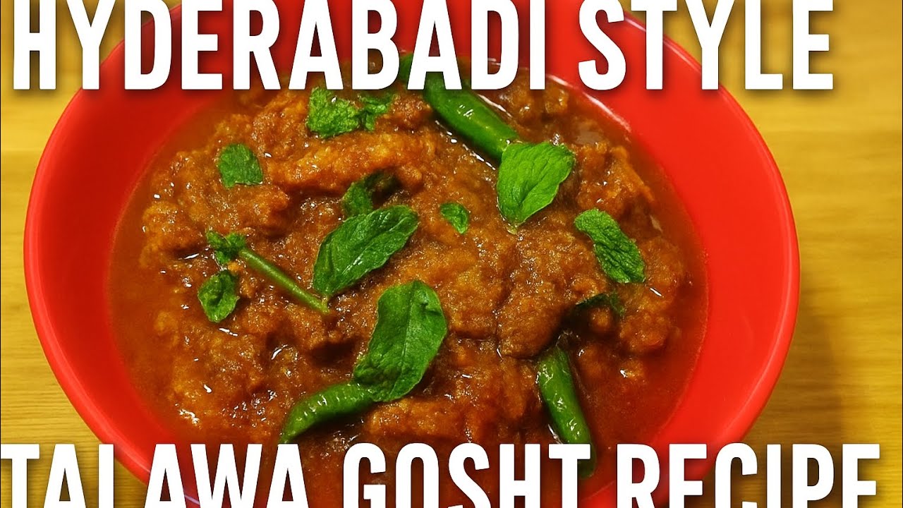 Hyderabadi Style 😎 😉 Talawa Gosht Recipe | Authentic Bada Ka Gosht Fry ...