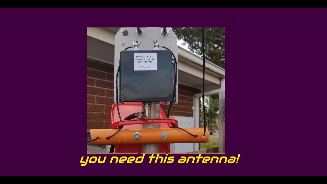 My amazing multi band 40m vertical delta loop for 80m to 6m you need ...