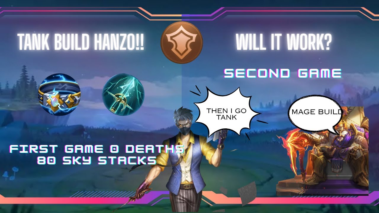 TANK BUILD HANZO!! WILL IT WORK | MLBB - YouTube