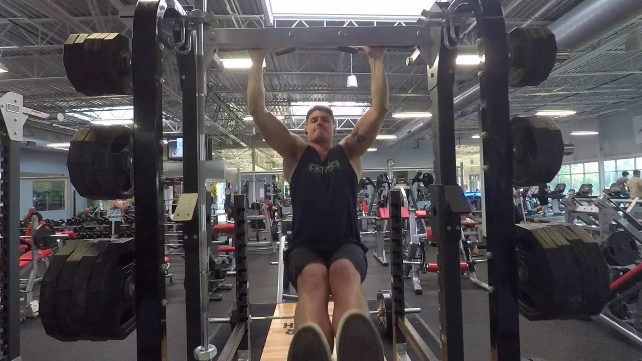 L-Sit Pull Ups Set - Beginner Calisthenics - YouTube